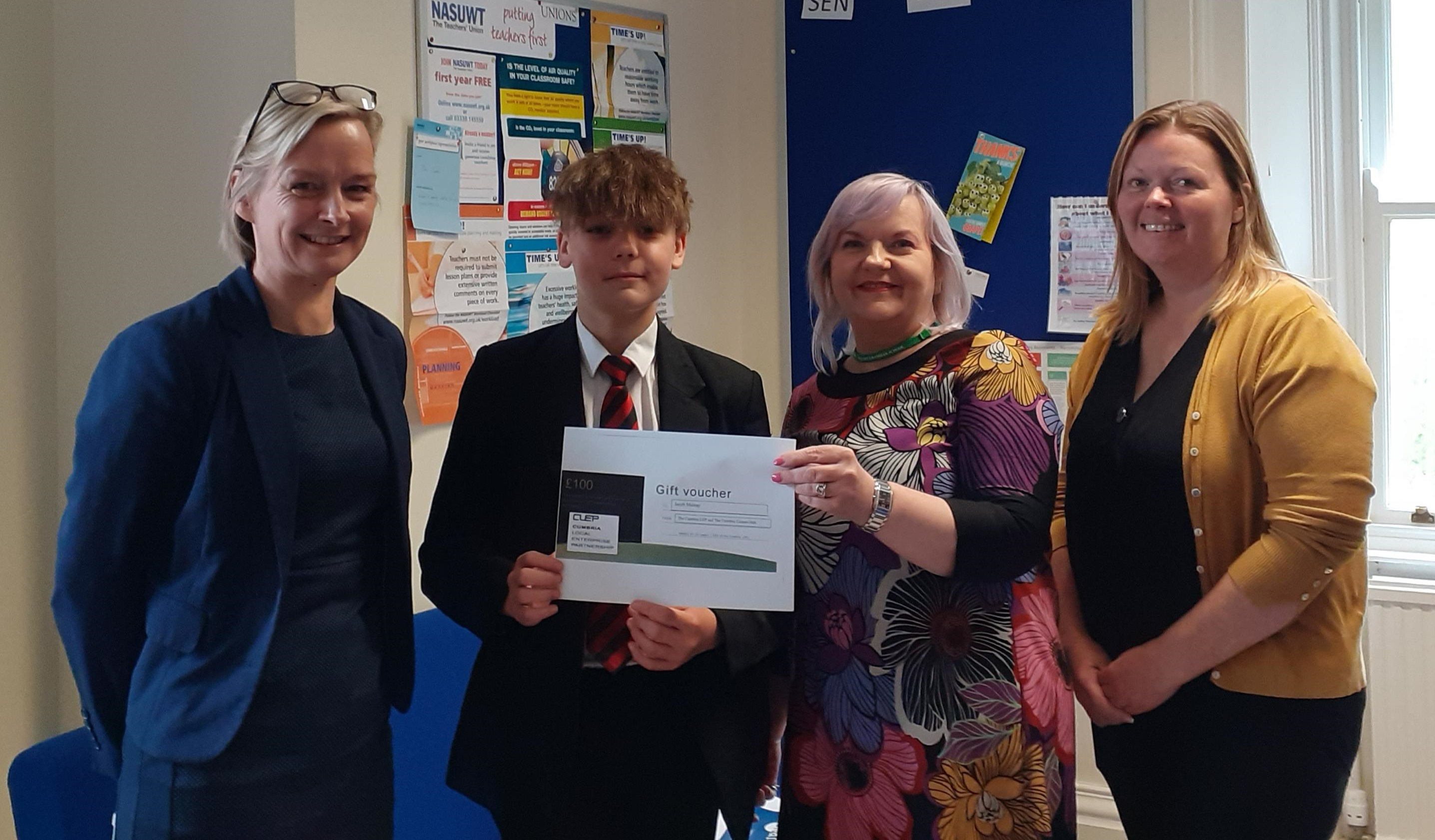 Appleby Grammar Pupil Wins Design Competition For Cumbria Local ...