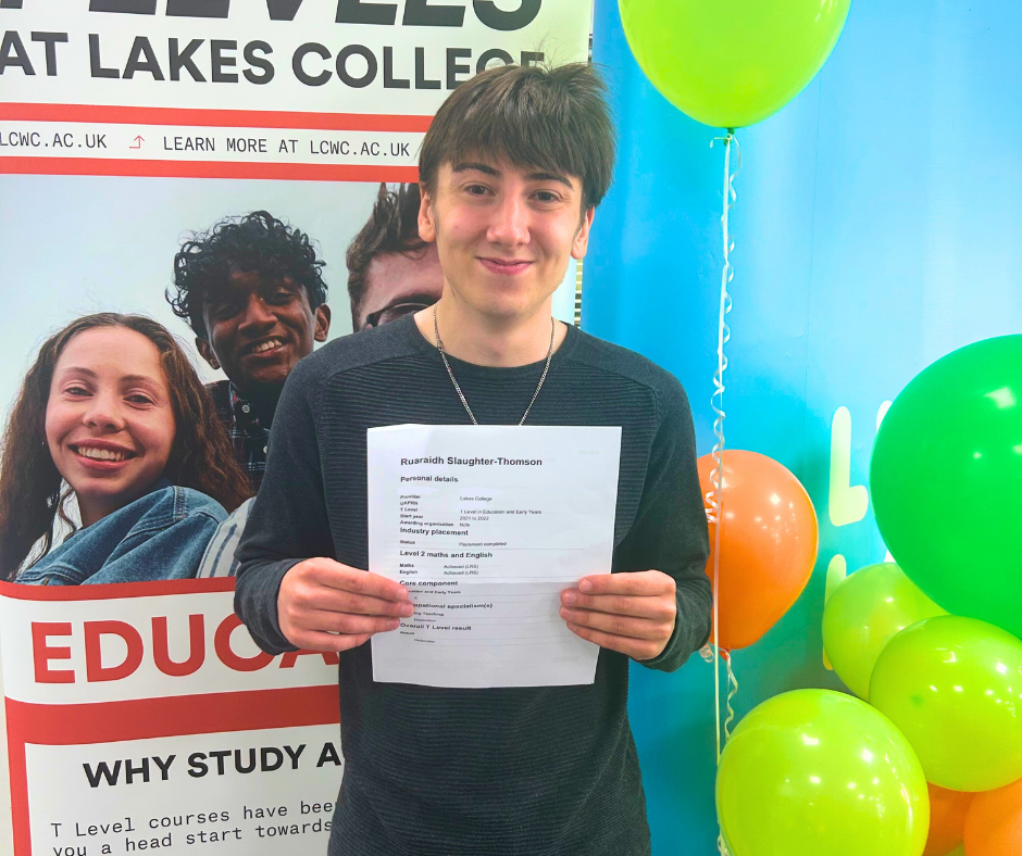 Lakes College Celebrates 100 percent T Level Pass Rate – THE HERDWICK NEWS
