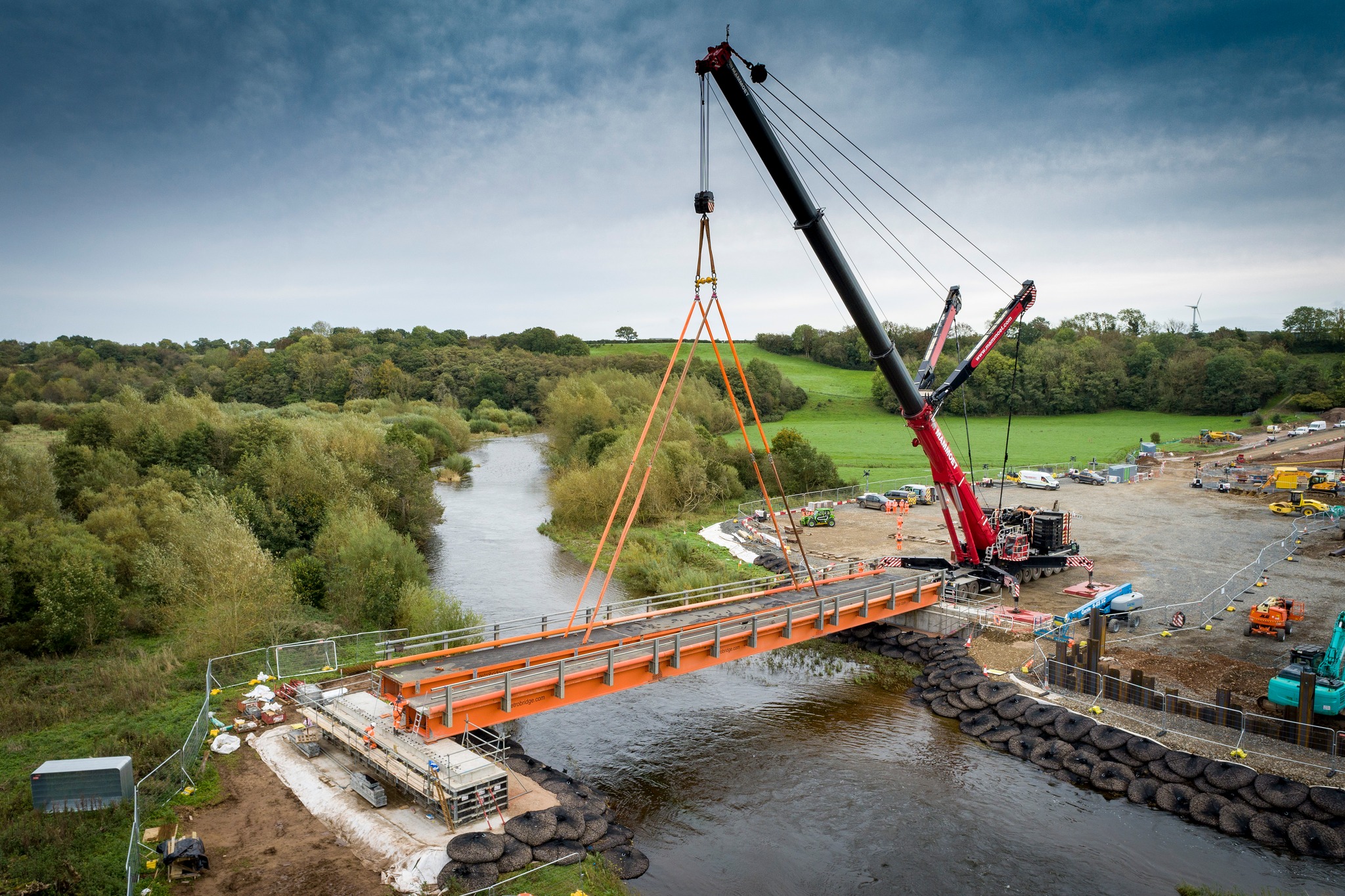 124 Tonne Bridge Installed As Carlisle Southern Link Road Project Hits ...