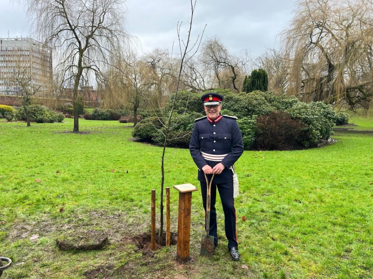Lord-Lieutenant Plants Oak Tree To Commemorate Coronation – THE ...