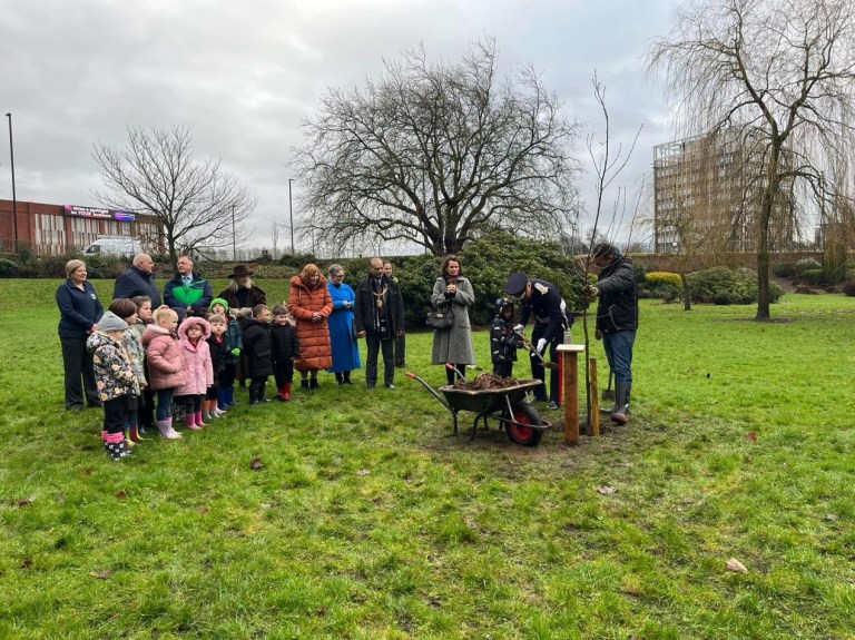 Lord-Lieutenant Plants Oak Tree To Commemorate Coronation – THE ...