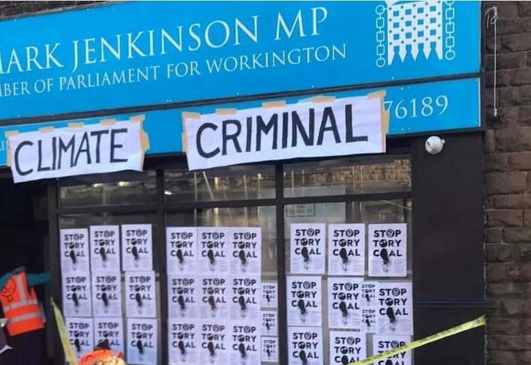 Two Women Arrested As Just Stop Oil Target Cumbrian MP’s Office With ...