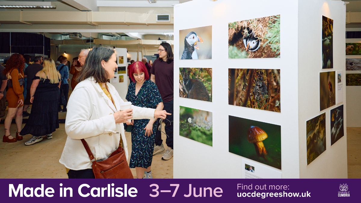 University Of Cumbria Made in Carlisle Undergraduate Degree Show Opens ...