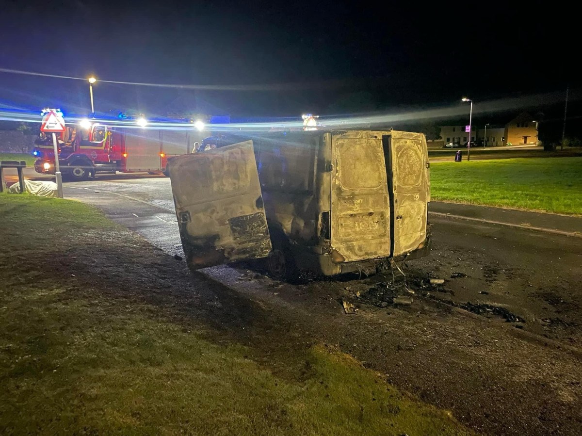 Penrith Fire Station And Cumbria Police Called To Late Night Van Fire ...