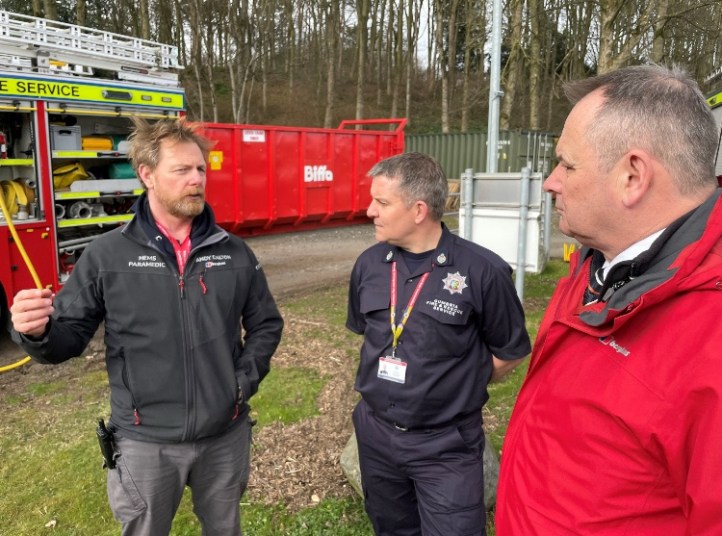Cumbrian emergency services take part in training exercise with the ...